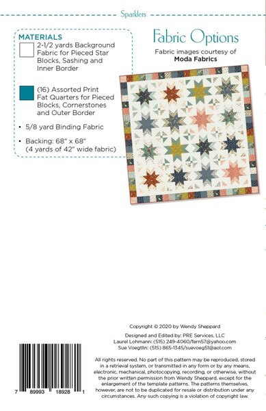 Wendy Sheppard Sparklers Quilt Pattern | Riley Blake Designs
